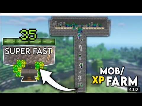 I made an infinite xp famr in minecraft - YouTube