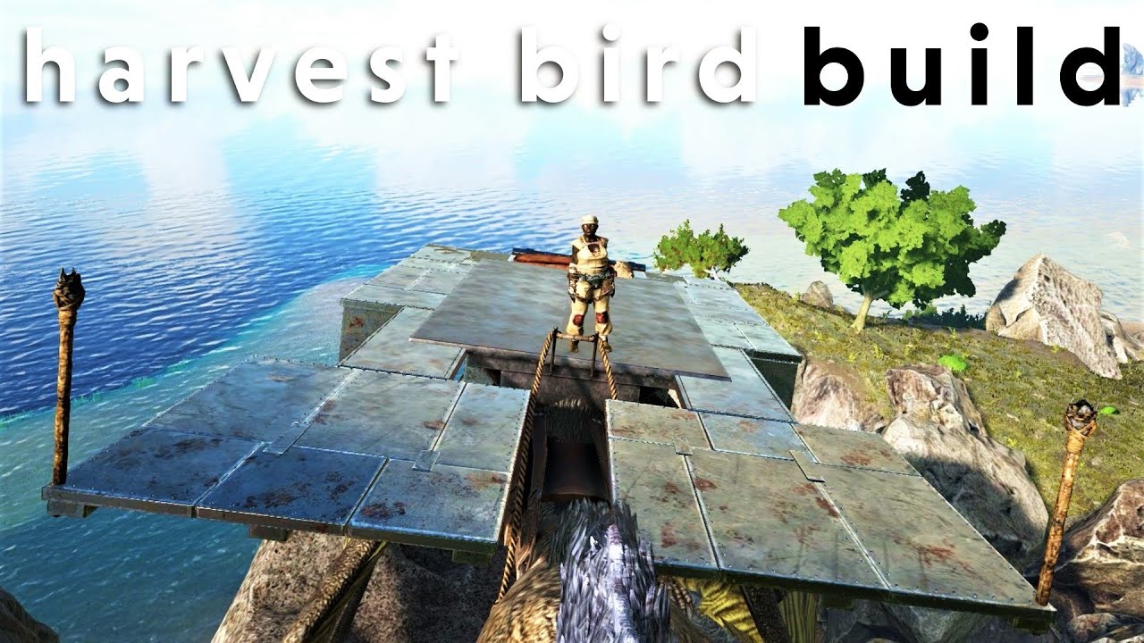 harvest bird build | Ark:Survival Evolved 178 - YouTube
