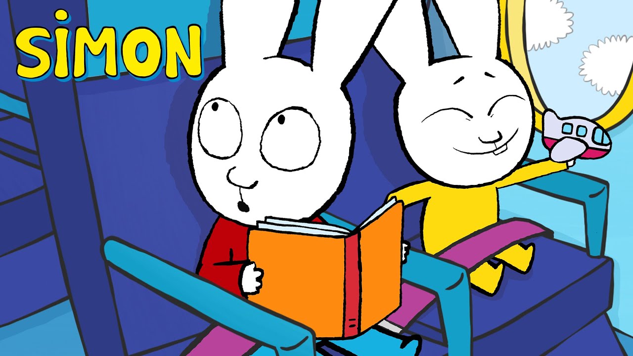 Simon en Gaspard gaan de lucht in! ️🎒 | Vlaamse Simon | 30m | S1 ...