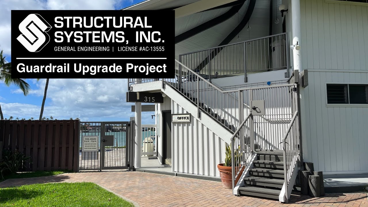 Guardrail Upgrade by Structural Systems - YouTube