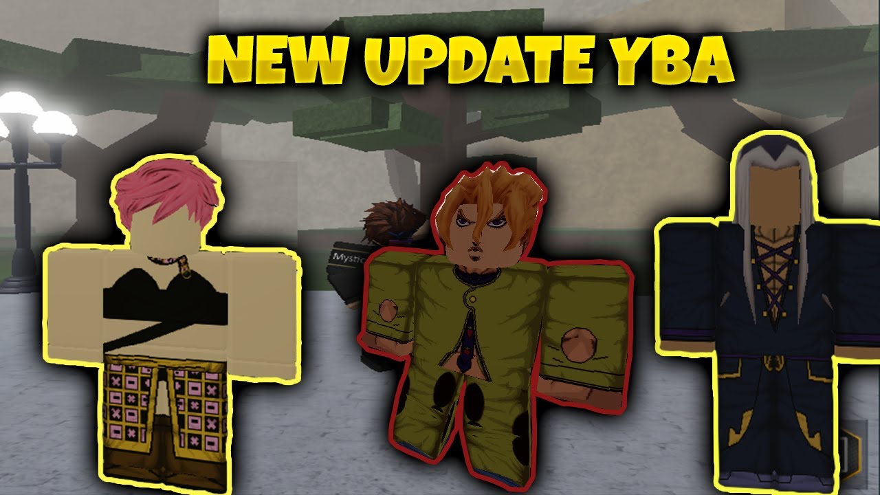 YBA New update + Como pasar el modo historia de YBA - YouTube