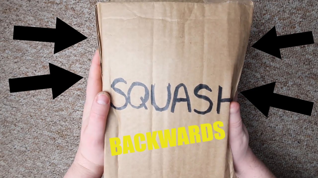 Oddly Satisfying Destruction: SQUASHED BOX [In Reverse] #123 ASMR ...