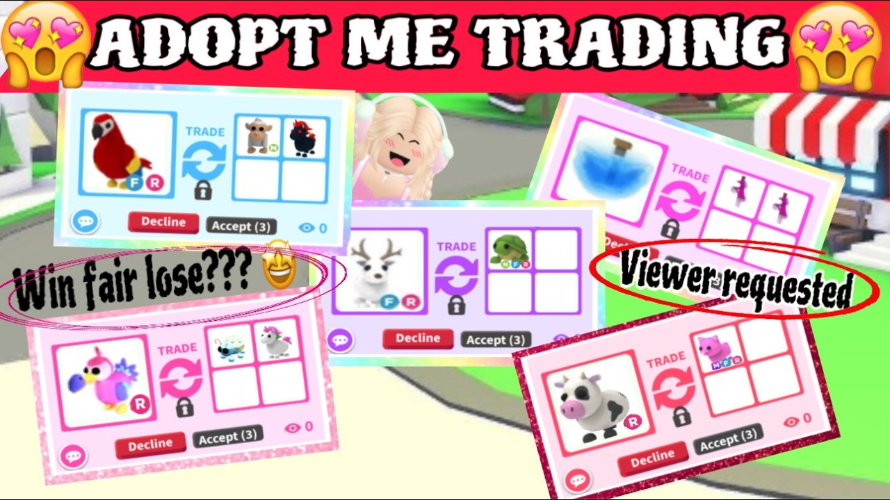 ⭐️Trading: PARROT, ARCTIC REINDEER, COW, DODO & FLY POTION in Adopt Me ...
