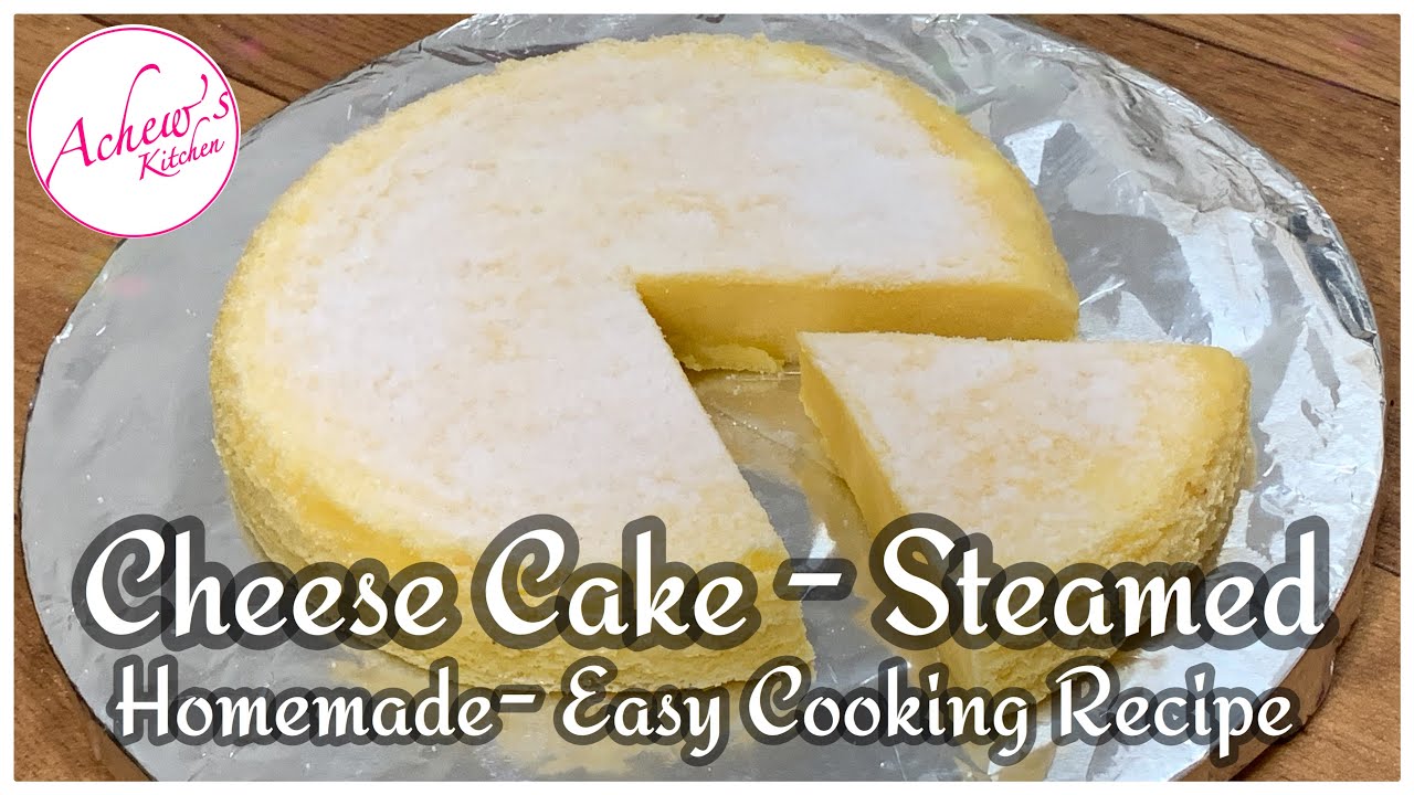 Cheesecake- steamed, without oven, using stove - YouTube