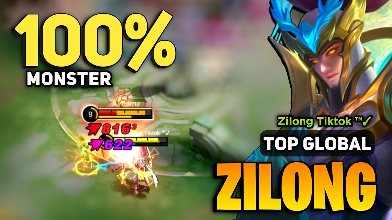 EXP MONSTER! Zilong Best Build 2023 [ Zilong Gameplay Top Global ] By ...