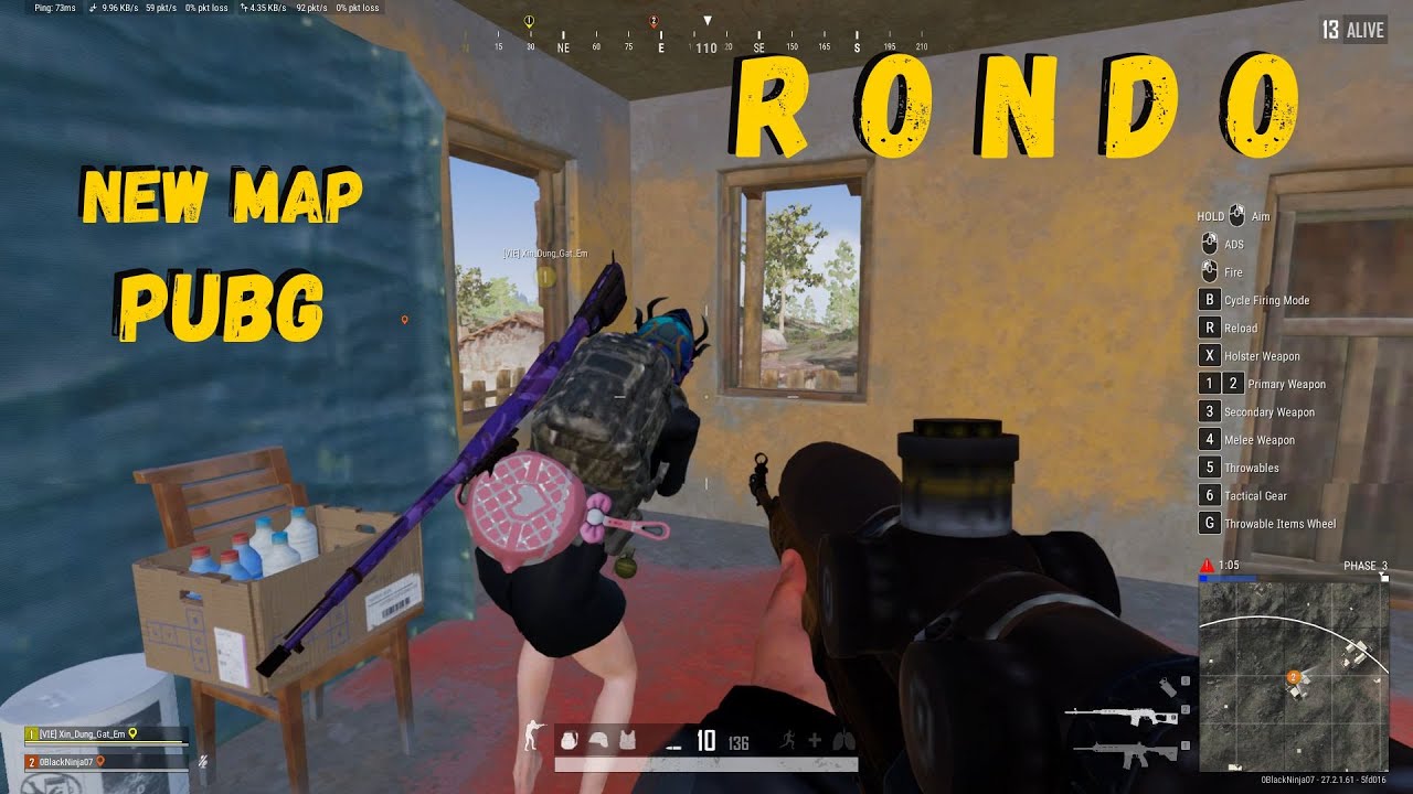 New PUBG Map RONDO: First Impressions Gameplay. - YouTube