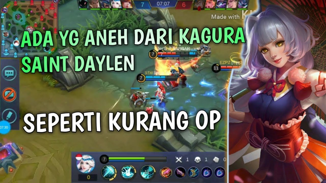 Kagura SAINT DAYLEN seperti ada yg anah *kurang OP kayanya - YouTube