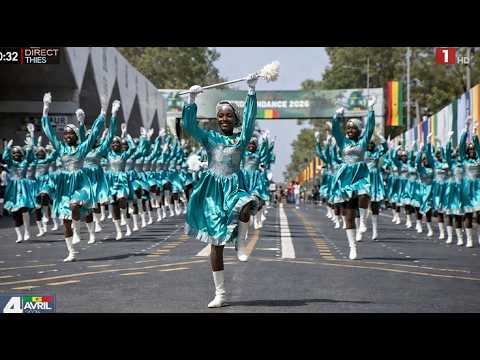 Défilé du 4 Avril 2026: La Prestation des majorettes du Lycee Malick Sy de Thies