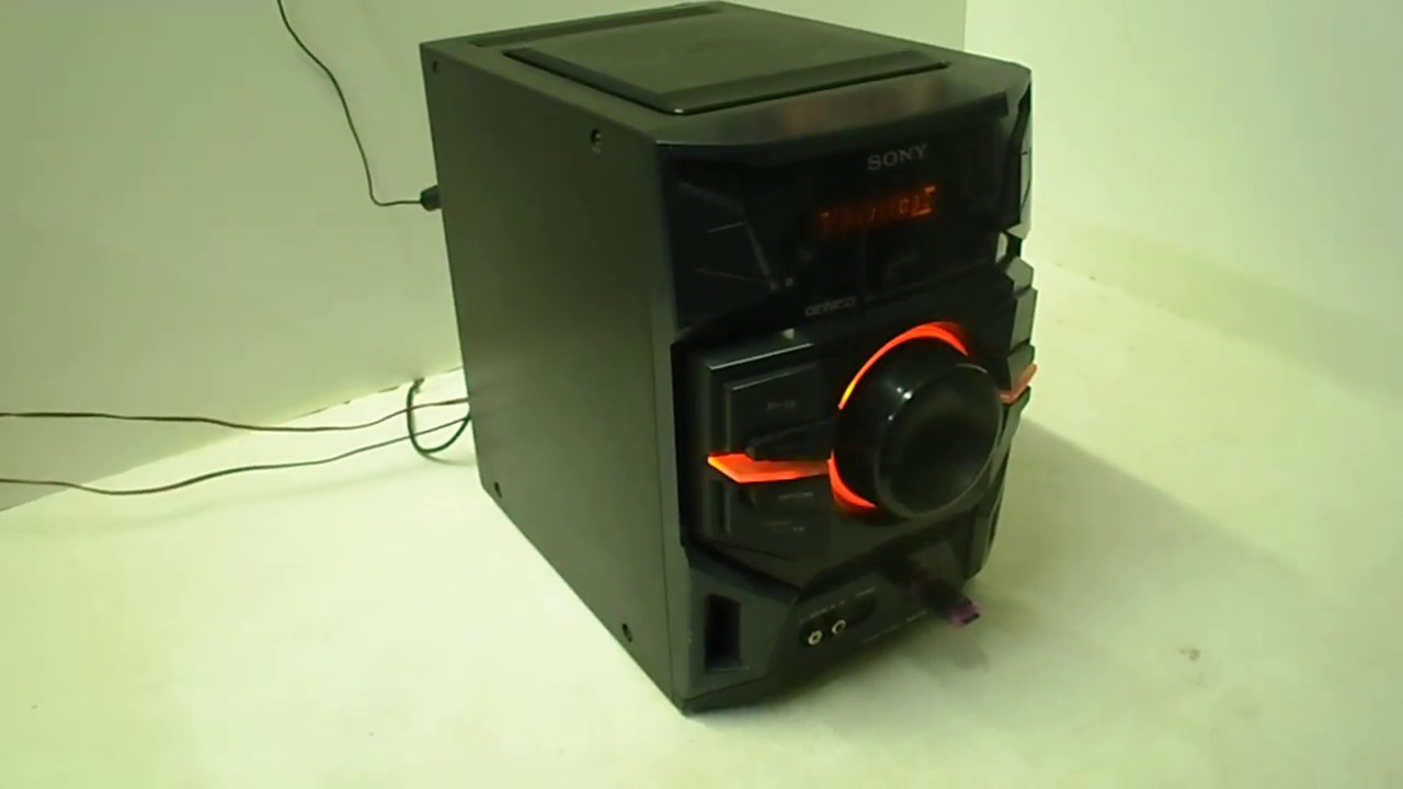 Mini System Sony Mhc Ex66 /88 - YouTube