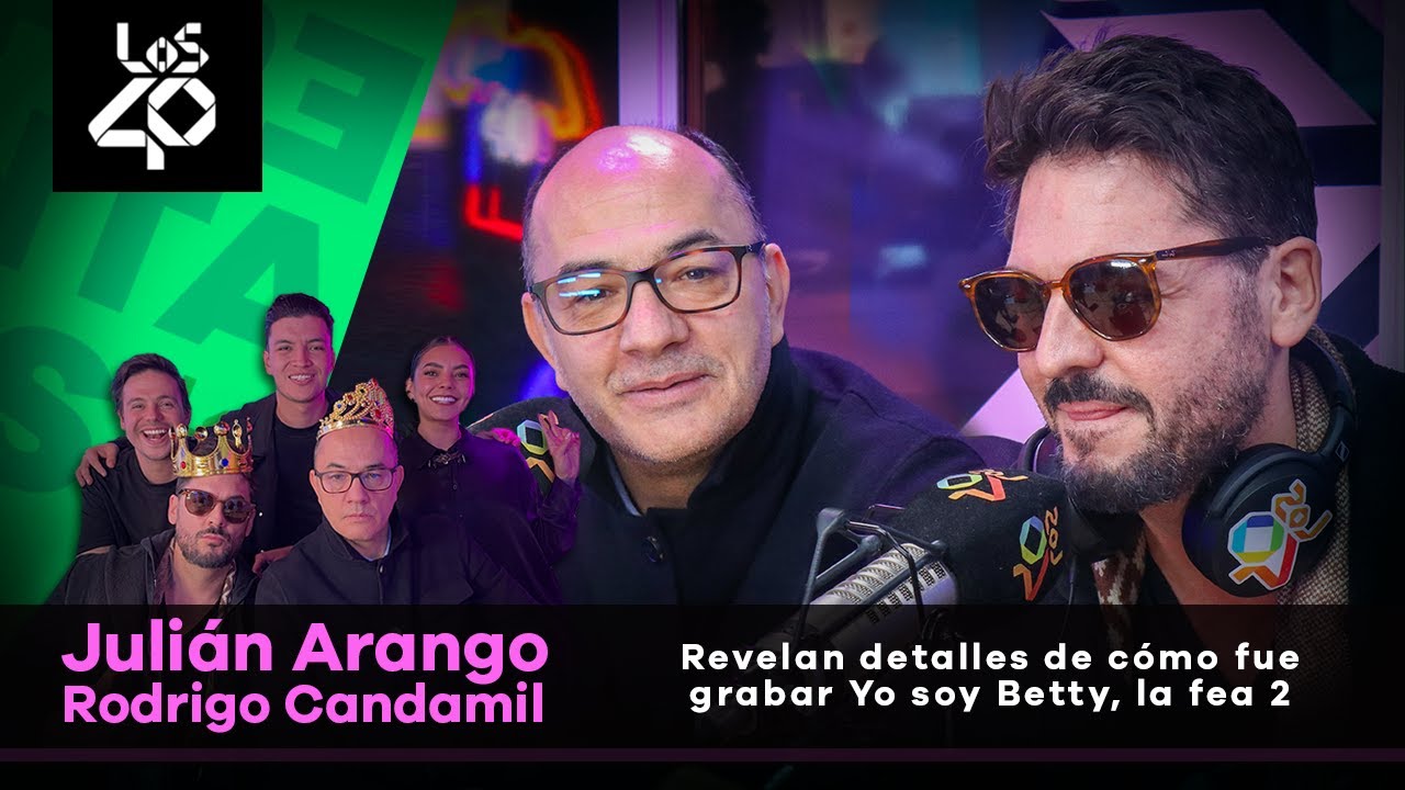 Julián Arango y Rodrigo Candamil revelan detalles de cómo fue grabar Yo soy Betty, la fea 2 ...