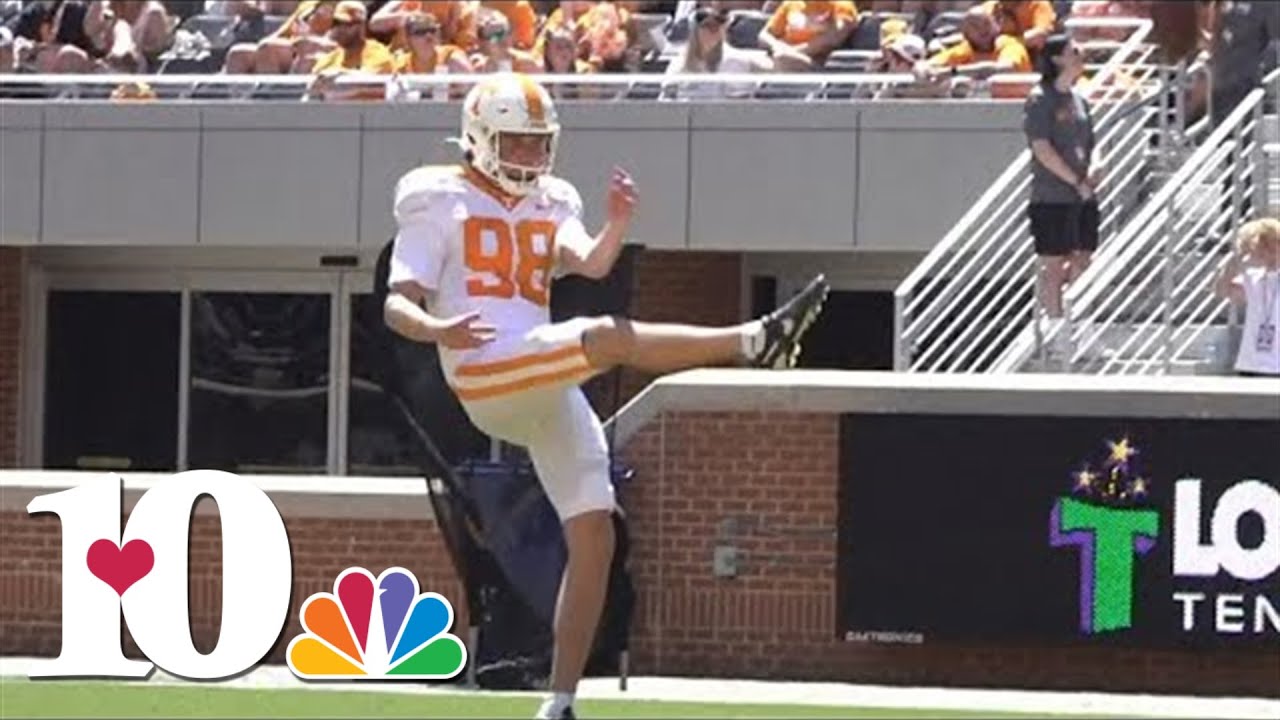 Tennessee punter Jackson Ross says he has a better arm than Coach Josh ...