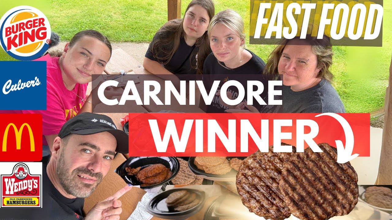 BEST Carnivore Fast Food- Showdown! Carnivore Taste Test 🍔 - YouTube