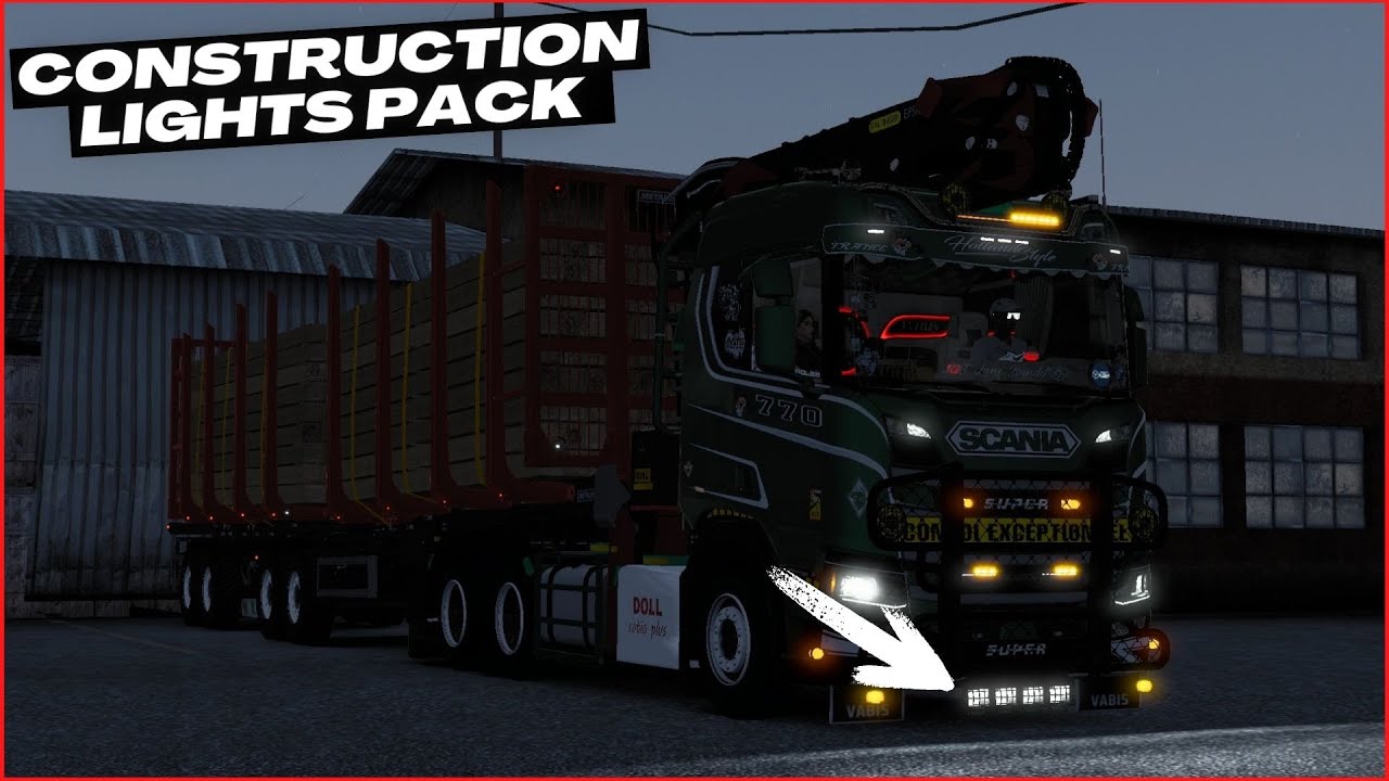 [ ETS2 V1.44/1.45 ] CONSTRUCTION LIGTH PACK | MOD STEAM ...