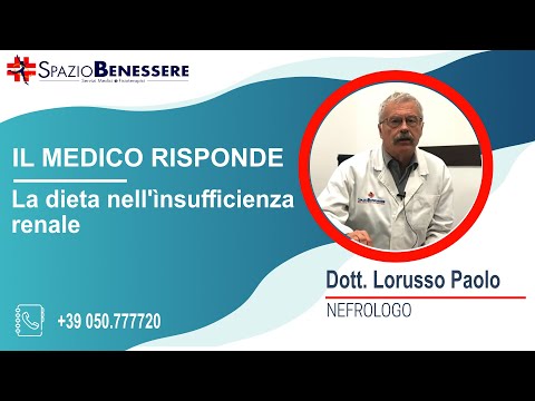 La dieta nell’insufficienza renale