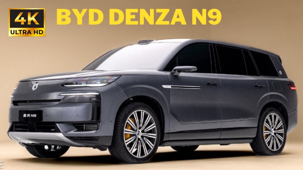 New BYD DENZA N9 | Interior and Design Details - YouTube