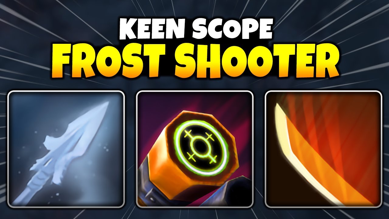 Frost Shooter FROST ARROWS + BLADE DANCE | Ability Draft - YouTube