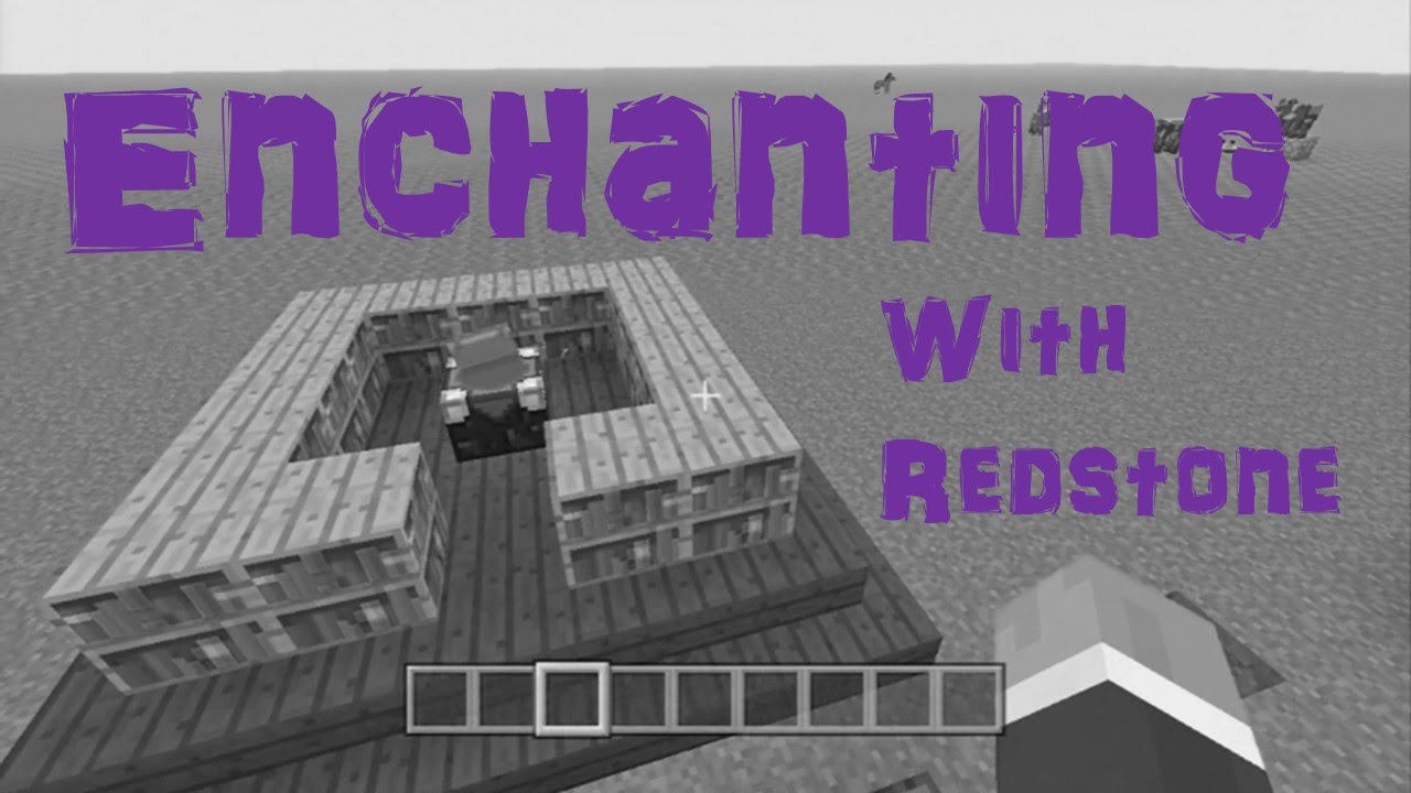 Minecraft Ps3 - Enchanting with Redstone - Tutorial - YouTube