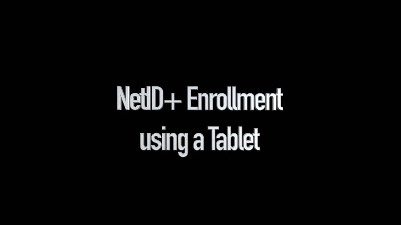 DUO-3A-Enrollment using a Tablet - YouTube