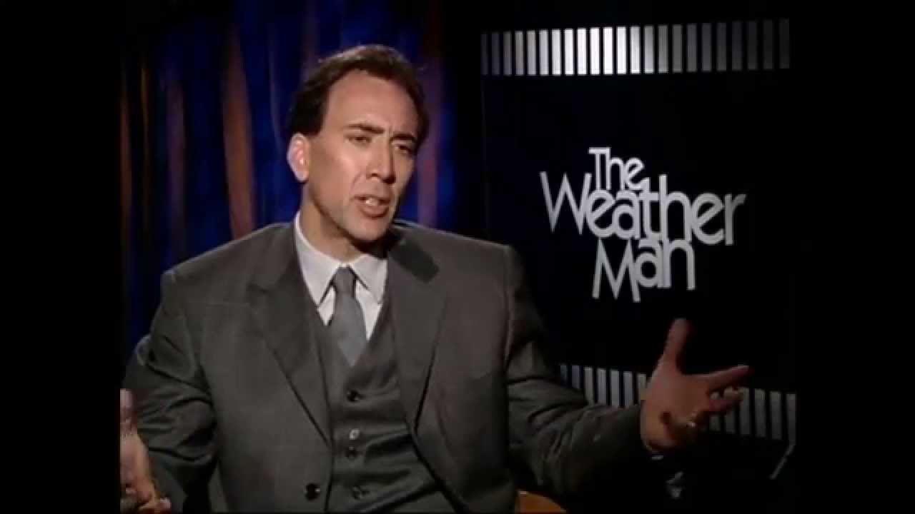 Nicolas Cage Interview for 'The Weather Man' (2005) - YouTube