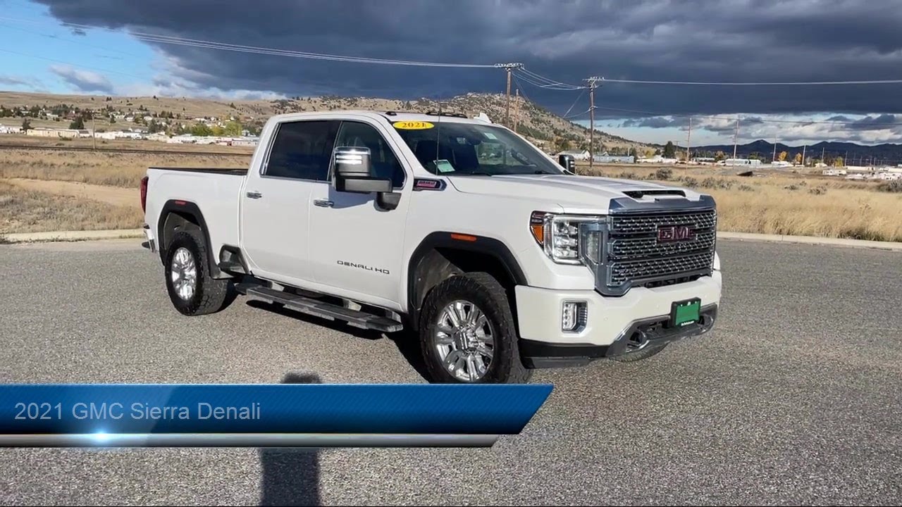 2021 GMC Sierra Denali Butte Anaconda Helena Bozeman Dillon Missoula ...