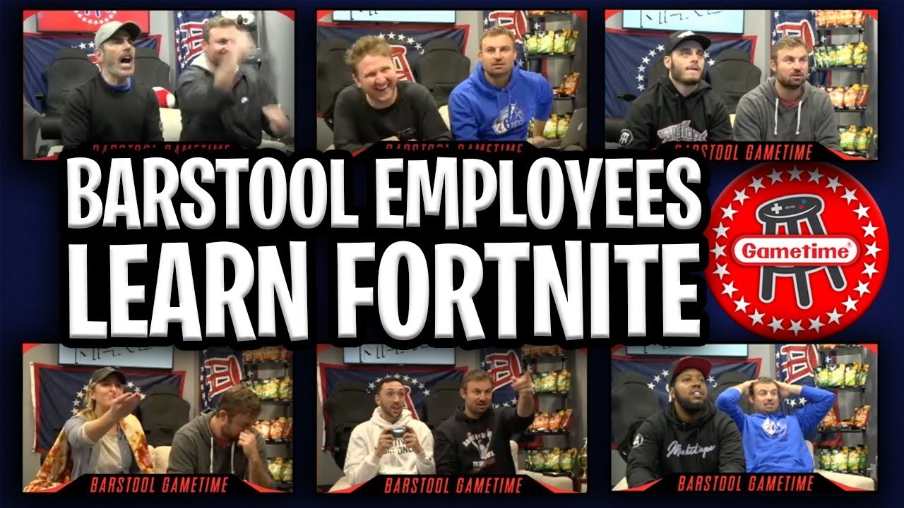 Barstool Sports Learns Fortnite from General Smitty - YouTube