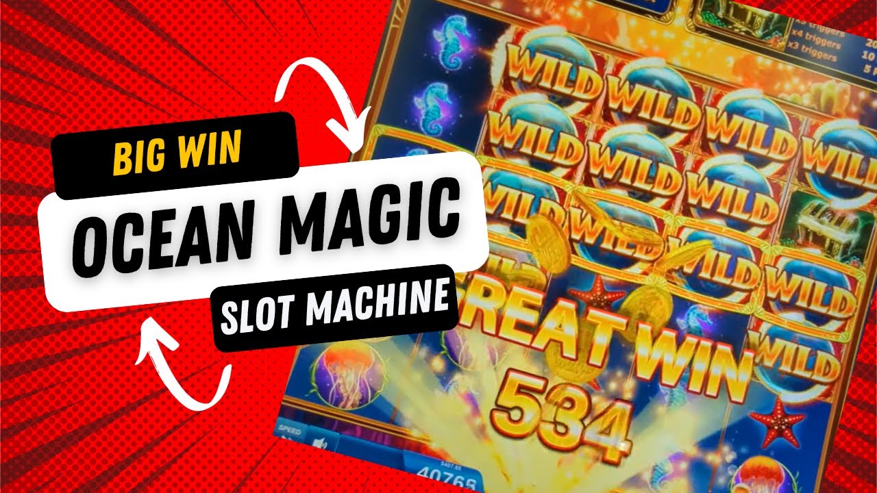 Ocean Magic Slot Machine #slot #casino #gambling #jackpot - YouTube