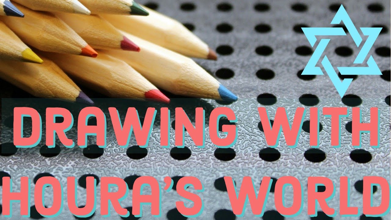 Drawing with Houra 🌹🌷 #hourasworld - YouTube