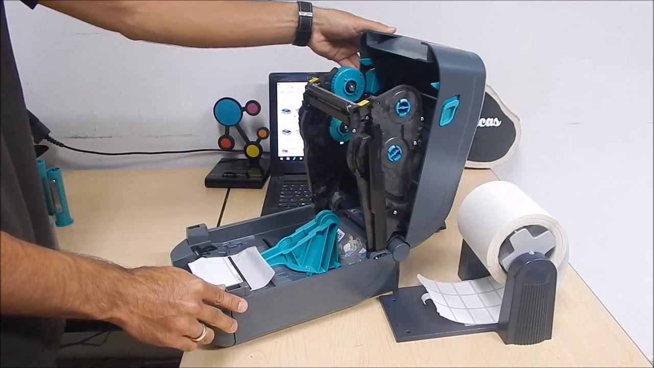 Zebra® GT800™ Desktop Printer - YouTube