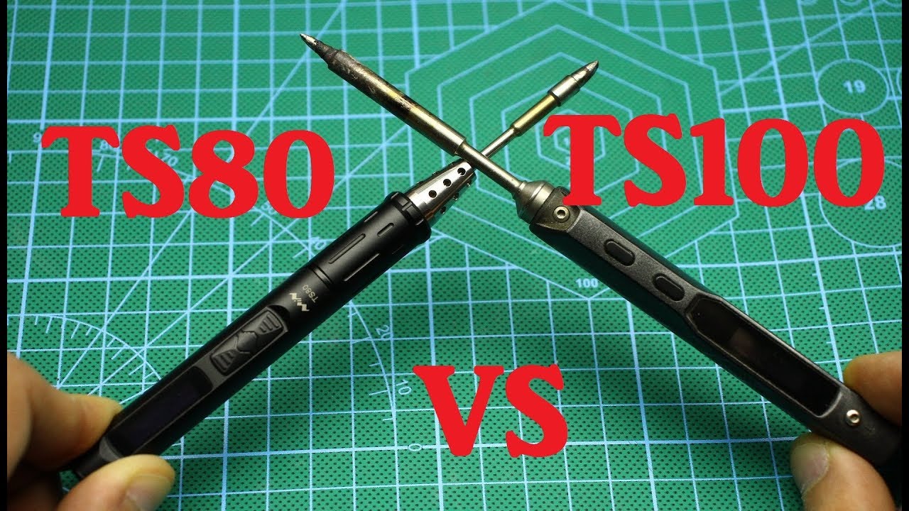 Новый Мега паяльник TS80 - полный обзор. - YouTube