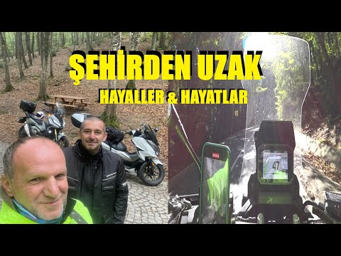 2021 Honda X-ADV 750 ve Honda Forza 250 ile Belgrad Ormanı - Rumeli Feneri turu