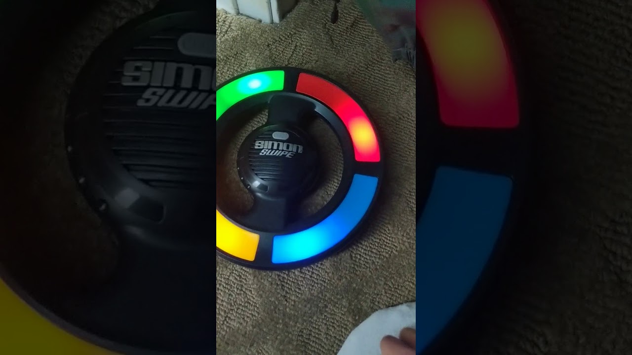 Actually beating my simon swipe high score - YouTube