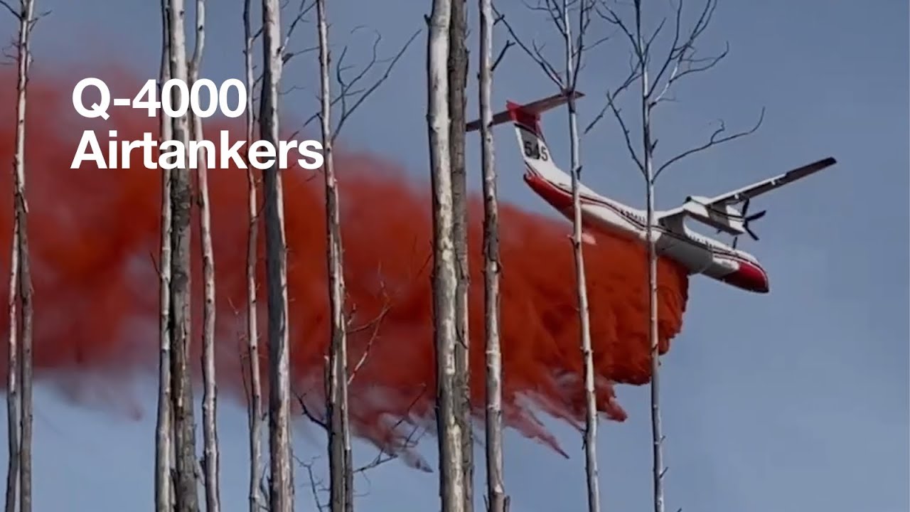 Q-400 Airtankers - YouTube
