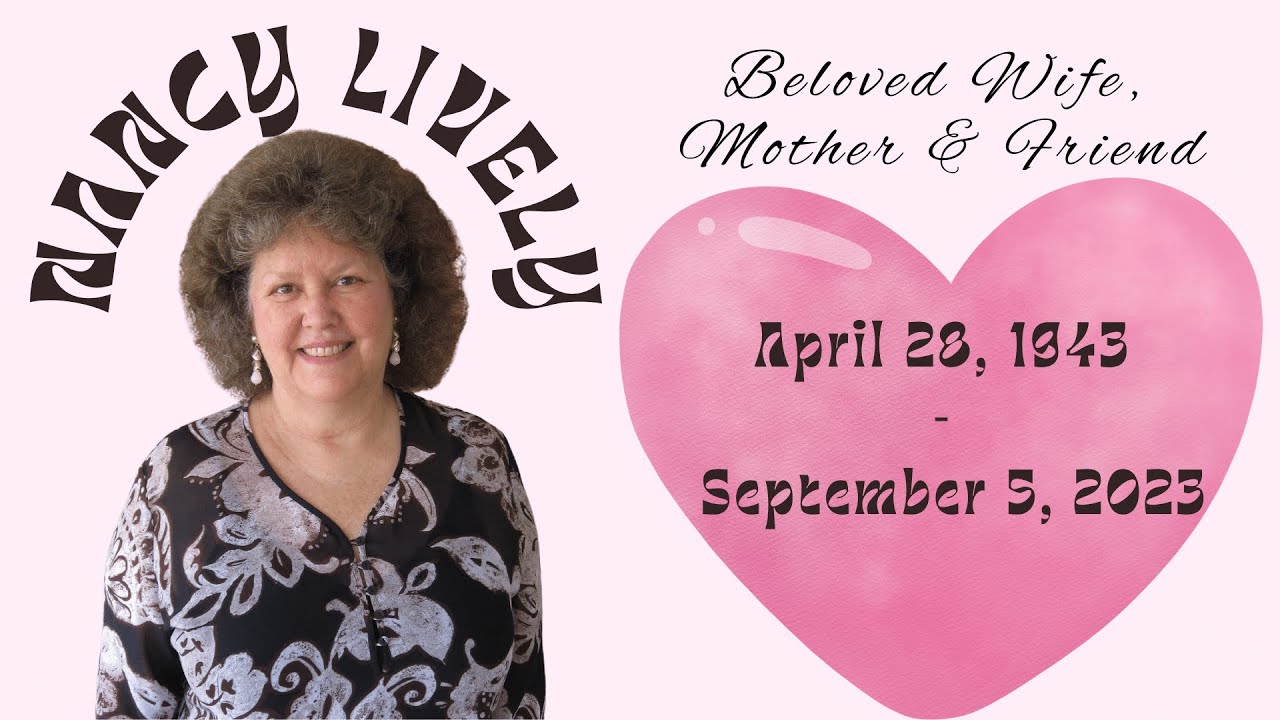 Nancy Lively's Celebration Of Life 11.11.23 - YouTube