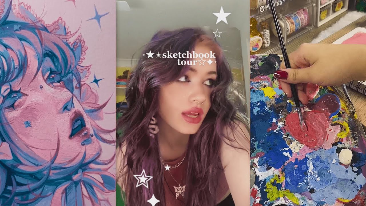 😍Art drawing tiktok compilations ~ Drawing tiktok #28 - YouTube