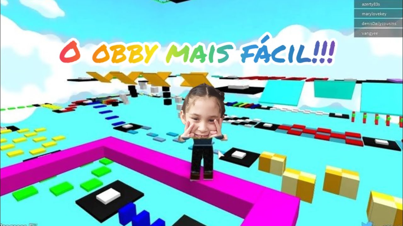 o obby mais fácil *completei o obby? - YouTube