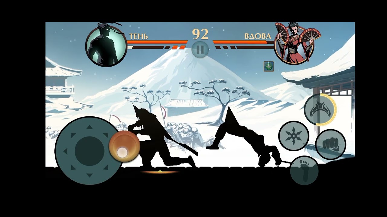 победил вдову в shadow fight 2 special edition - YouTube