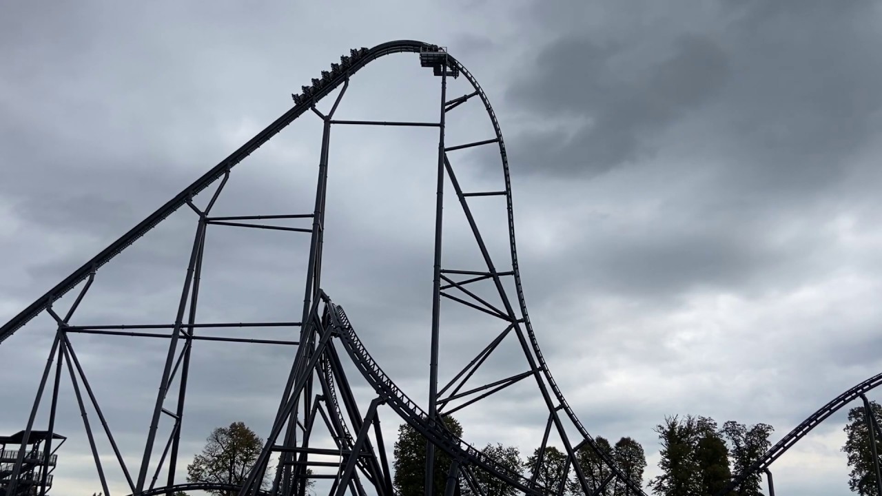 Hyperion Mega Coaster @ Energylandia (Polen) am 02.10.2019 - YouTube