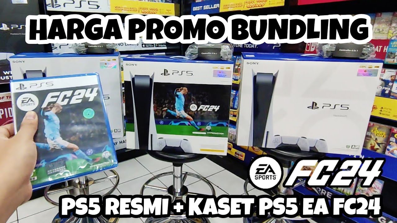 LANGSUNG TANDING BOLA | PAKET PS5 DISC RESMI SONY INDONESIA DAN GAME ...
