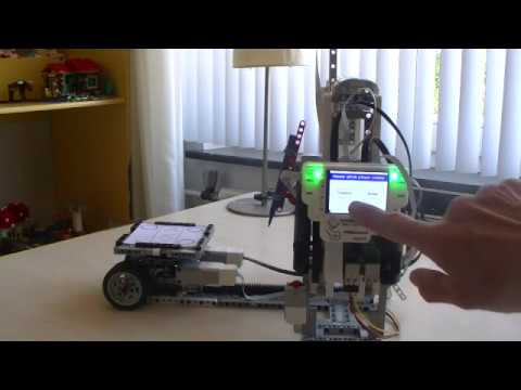 Tic Tac Toe with LEGO Mindstorms and Mindsensors PiStorms - YouTube