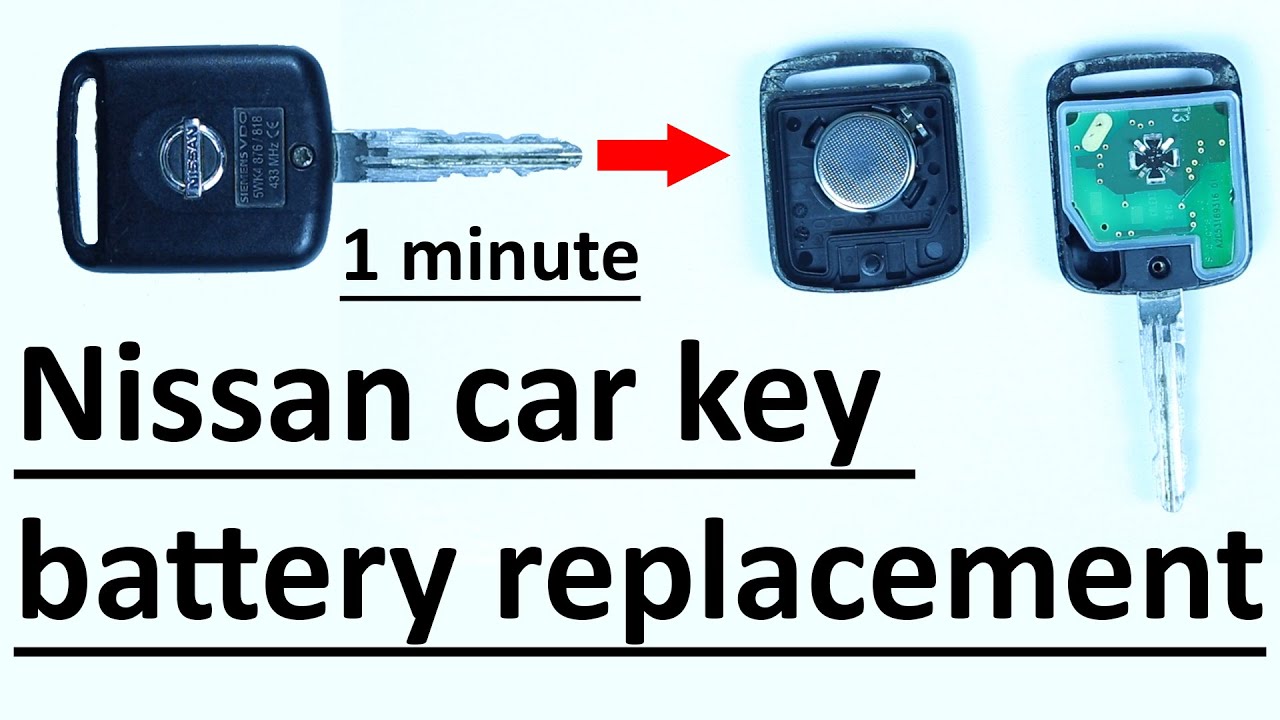 Nissan Car Key Battery Replacement YouTube nissan-car-key-battery-replacement-youtube