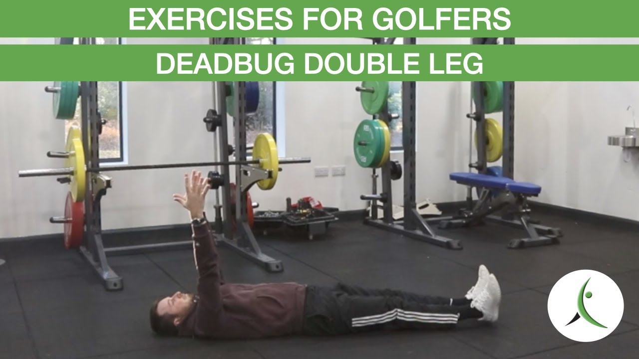 How to Perform a Double Leg Deadbug - YouTube