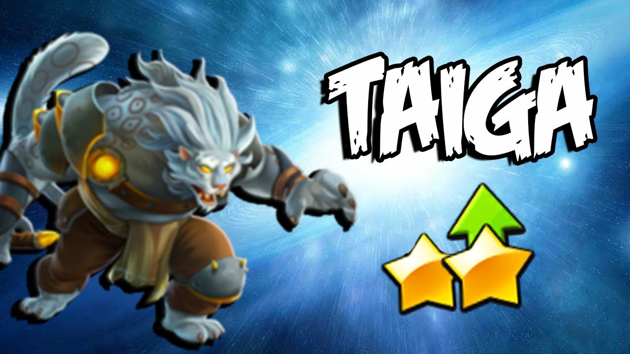 EL MEJOR CAZADOR TAIGA NIVEL 110 !! Review Monster Legends - YouTube