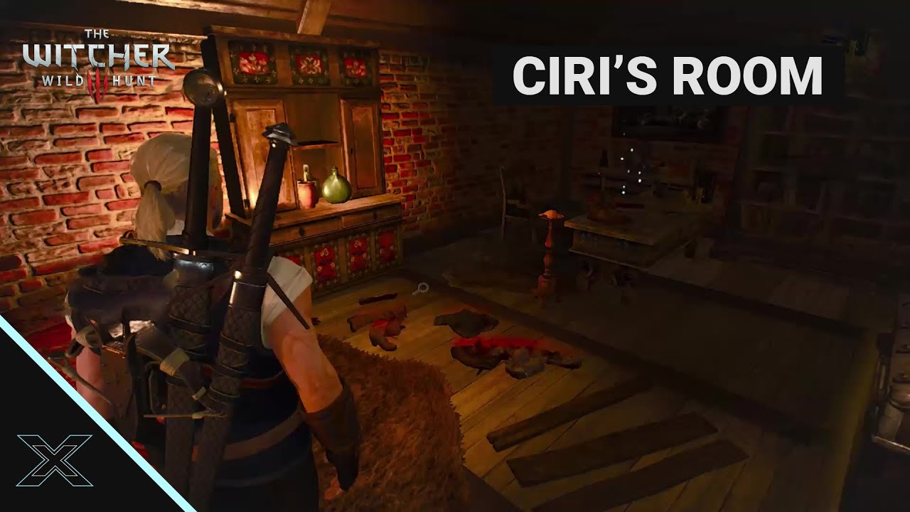 The Witcher 3 Wild Hunt Next-gen : Secondary Quest - Ciri's Room ...