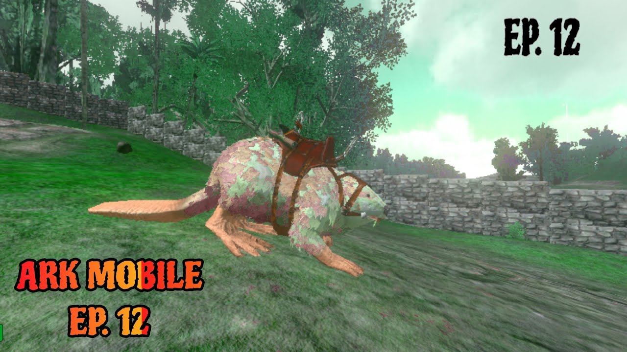 #12 ARK SURVIVAL EVOLVE MOBILE GAMEPLAY SERIES II EP. 12 i TAM CASTOROIDES 🦖 - YouTube