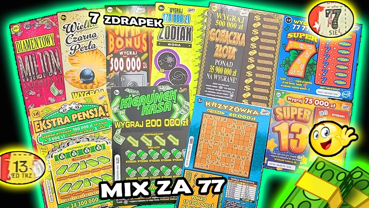 #161 @Zdrapki Lotto 😱🤑 mix za 77zł 🤑😉 zdrapki #zdrapki 2023 - YouTube
