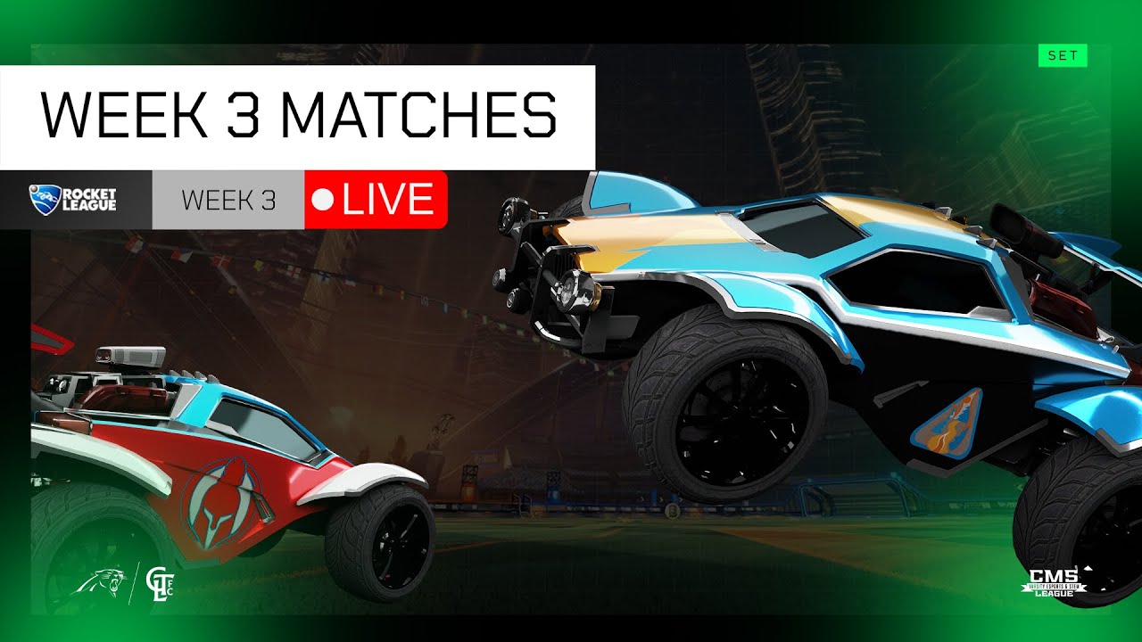 Week 3 Rocket League | Season 1 | CMS Esports League - YouTube
