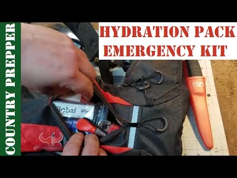 Hydration Pack Emergency/Survival Kit - YouTube