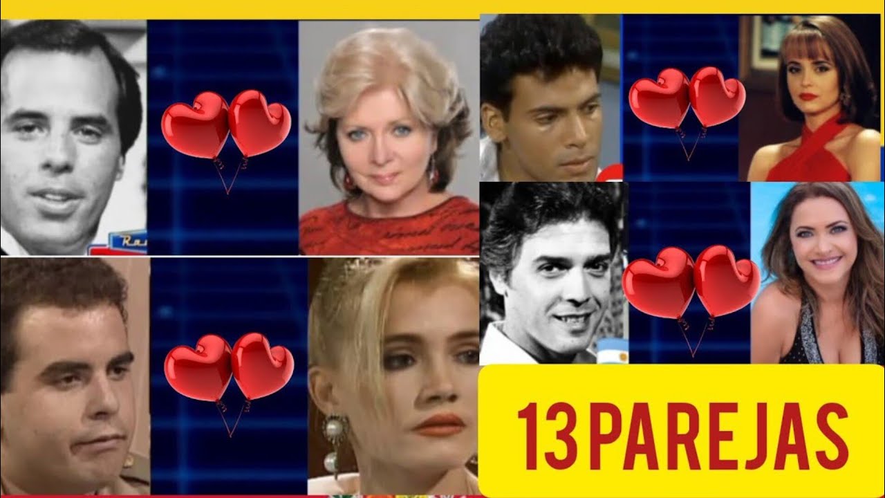 13 RELACIONES DE PAREJAS de Actores Venezolanos QUE QUIZÁS DESCONOCÍAS ...