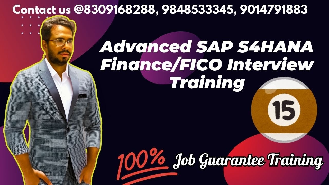 Advanced SAP S4HANA Finance Interview Training -15: SAP FICO Interview Preparation - YouTube