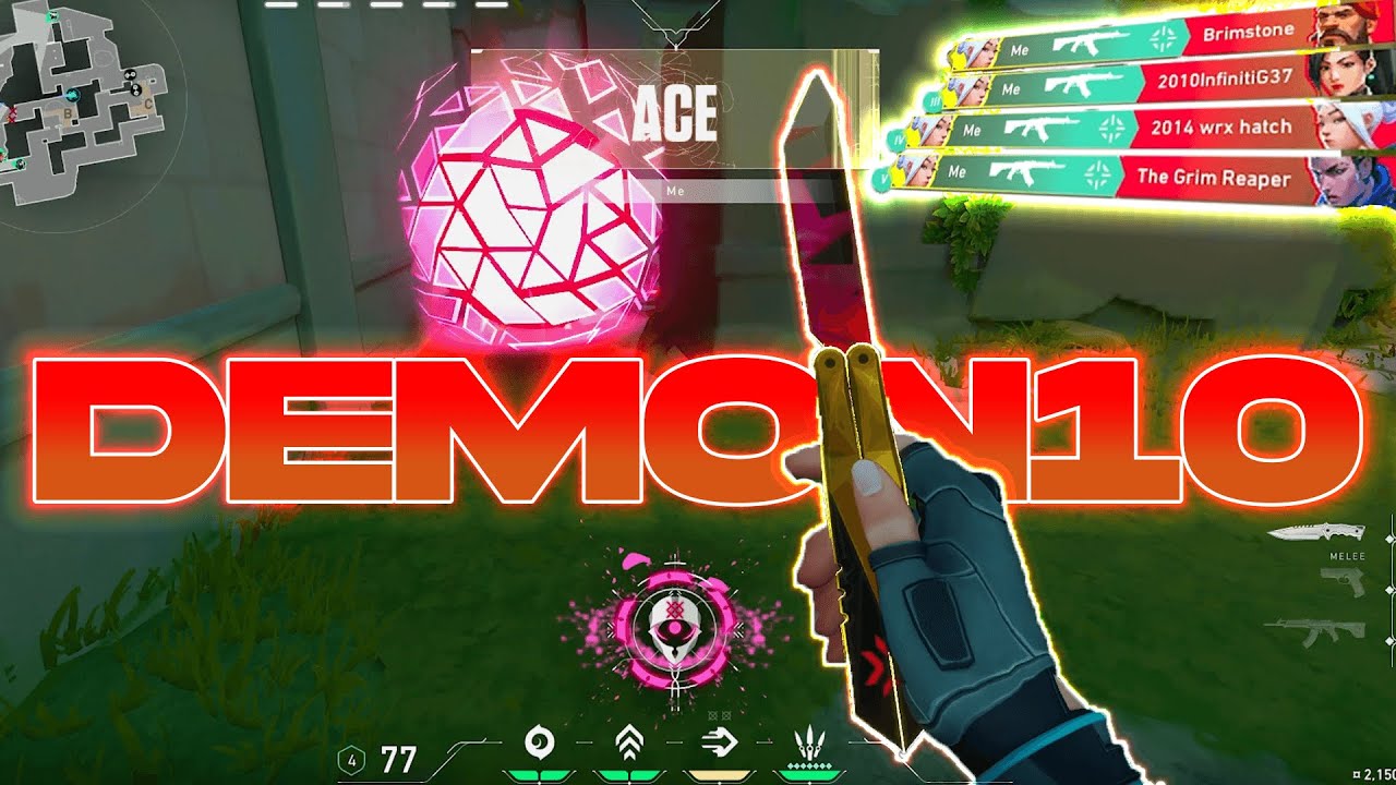 When Demon10 Joins The Lobby... - Valorant Highlights #6 - YouTube